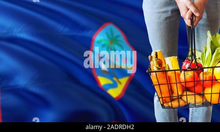 Guam food concept. Fresh fruits from traditional gardens. Cooking ...