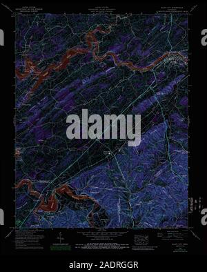 Bluff City, Tennessee, map 1959, 1:24000, United States of America by ...