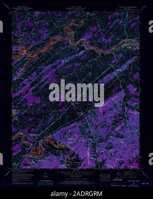 Bluff City, Tennessee, map 1959, 1:24000, United States of America by ...