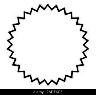 Sprayed star font graffiti with over spray in black over white.Vector ...
