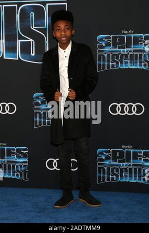 Christian Simon at the "Spies in Disguise" Premiere at El Capitan ...