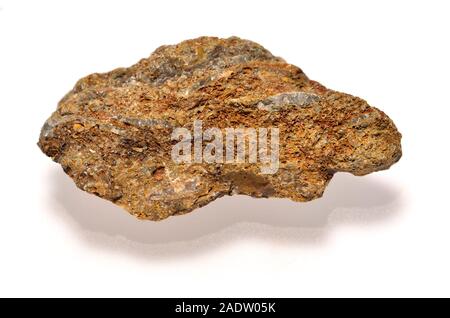 Limonite, iron ore mineral, iron oxide-hydroxide, amorphous, mineraloid ...