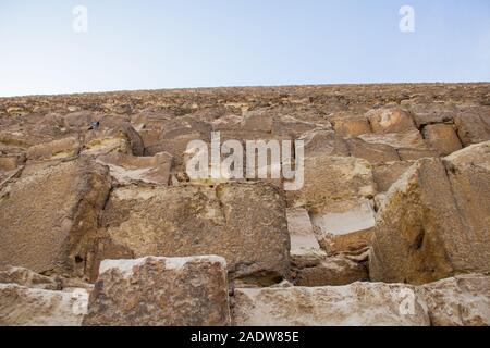 egyptian pyramid ruins stones of mystery built Stock Photo - Alamy