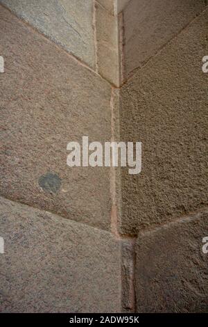 joints of stone blocks in the Egyptian pyramids Stock Photo - Alamy