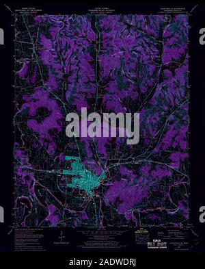 Fayetteville, Tennessee, map 1966, 1:24000, United States of America by ...