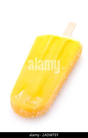 Ice Lolly Isolated On White Stock Photo - Alamy