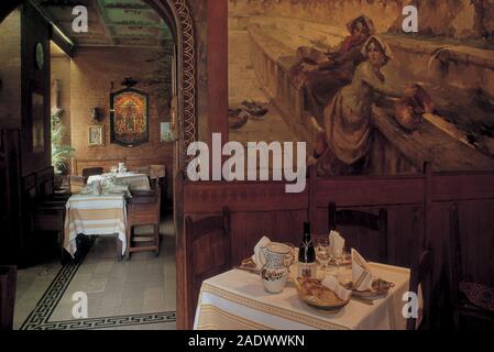 italy, abruzzo, l'aquila, tre marie restaurant Stock Photo - Alamy