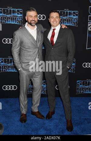 Troy Quane and Nick Bruno attend the premiere of 20th Century Fox's ...
