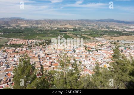 village of cartama Guadalhorce Valley Malaga Andalusia Spain pueblo de ...