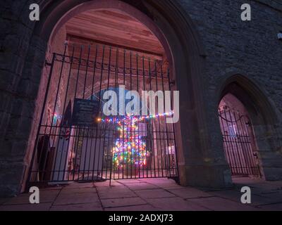 Gatehouse museum at Minster Abbey on the Isle of Sheppey, Kent, UK ...