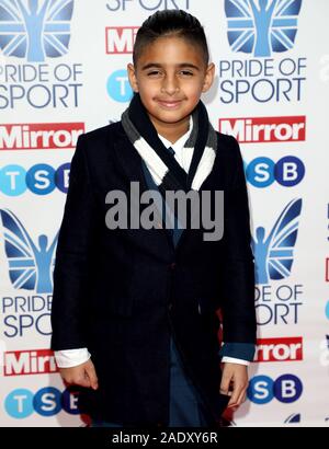 Mikey Poulli attending the Pride of Sport Awards 2019 held in London ...
