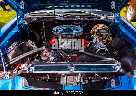 open intake of muscle car engine Stock Photo - Alamy