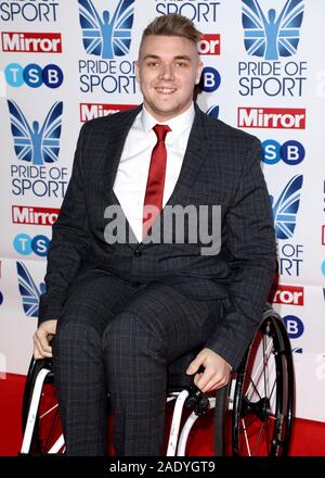 Jack Hunter-Spivey attending the Pride of Sport Awards 2019 held in ...