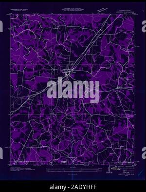 Loretto, Tennessee, map 1936, 1:24000, United States of America by ...