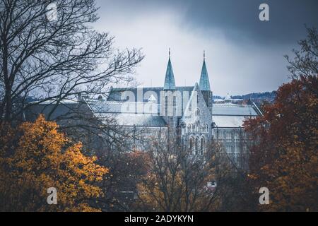 Main and oldest building of Trondheims University of Science and ...