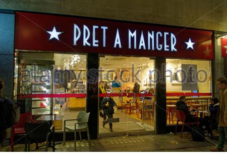 Pret a Manger, London, England, UK Stock Photo - Alamy