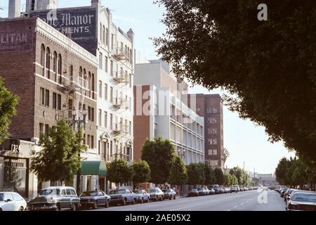Los Angeles, California, USA - 1985: Archival editorial view of ...