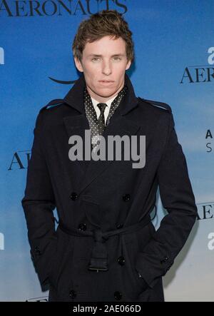 Eddie Redmayne attends "The Aeronauts" New York Premiere at SVA Theater ...