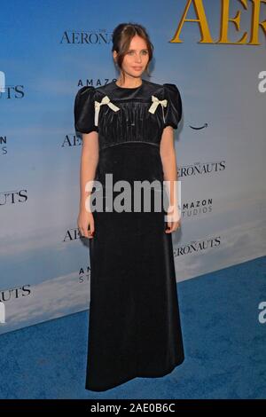 NEW YORK, NY - DECEMBER 2: Felicity Jones at the World Premiere of ...