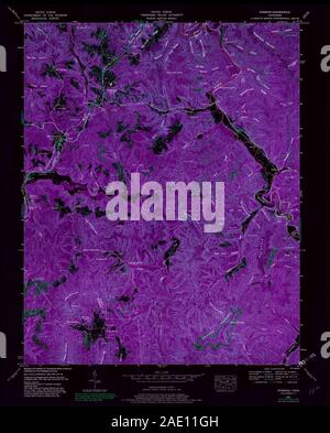 Robbins, Tennessee, map 1952, 1:24000, United States of America by ...