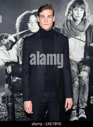 Simon Mead attends the screening of Black Christmas at Regal L.A. LIVE ...