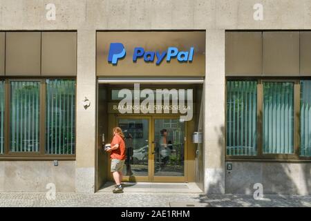 Paypal, Badensche Straße, Wilmersdorf, Berlin, Deutschland Stock Photo ...