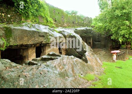 Mandapeshwar Caves, Borivali, Mumbai, Maharashtra, India, Asia Stock ...