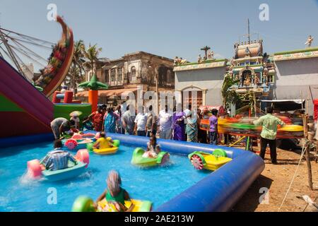 Masi Magam festival at Puducherry; Pondicherry, Union territory of ...