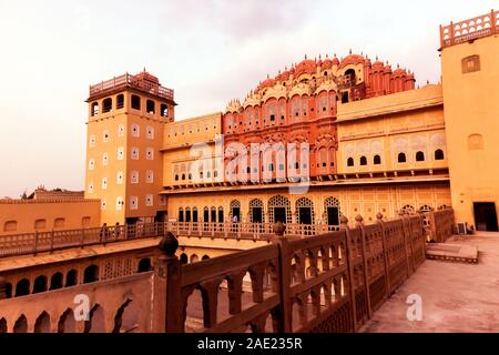 Backside, Hawa Mahal, Jaipur, Rajasthan, India, Asia Stock Photo - Alamy