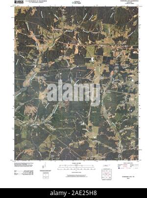 USGS TOPO Map Tennessee TN New Middleton 20100505 TM Inverted ...