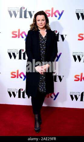 London, UK. Emily Lane in a performance of Disney’s Frozen the Musical ...