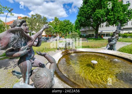 Erikabrunnen, Adam-Kuckhoff-Platz, Wilmersdorf, Berlin, Deutschland ...