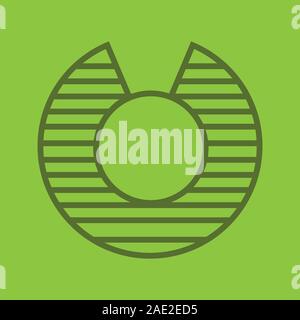 Vulnerability line icon concept. Vulnerability vector linear ...