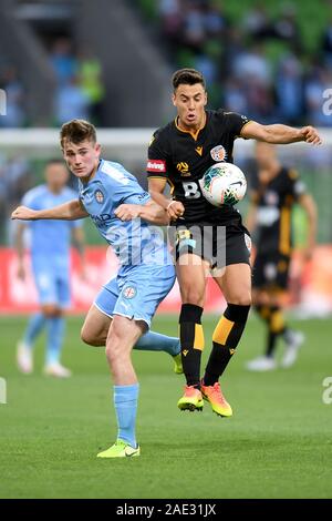 Connor Metcalfe of Australia men football team seen in action during ...