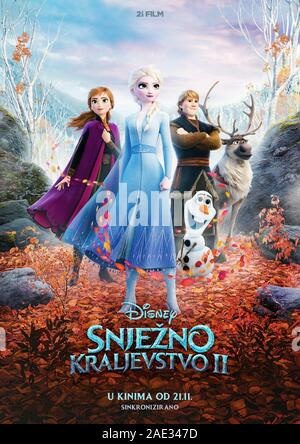FROZEN, Anna (bottom, voice: Kristen Bell), Elsa (top, voice: Idina ...