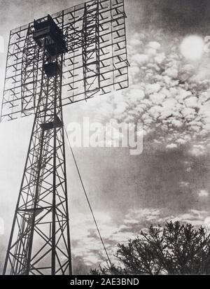 English World War II radar at an airbase in England Stock Photo - Alamy