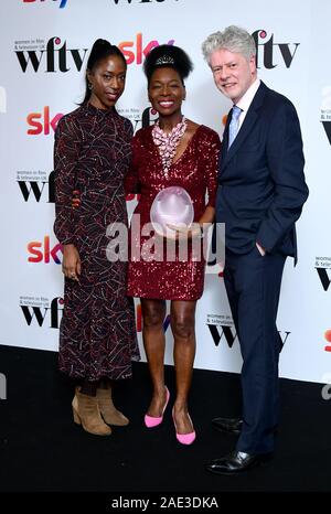 Floella Benjamin with her EON Lifetime Acheivement Award with her ...