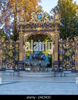 baroque gate in nancy in lorraine (france Stock Photo - Alamy