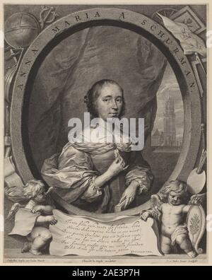 Anna Maria van Schurman - after Lievens Stock Photo - Alamy