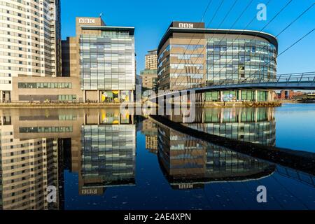 bbc quay house mediacityuk salford quays Manchester uk Stock Photo - Alamy