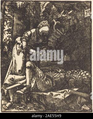 'Pyramus and Thisbe' by Albrecht Altdorfer, 1513, depicts the tragic ...