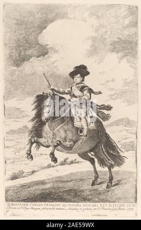 This 1778 work by Francisco de Goya, after Diego Velázquez, depicts ...