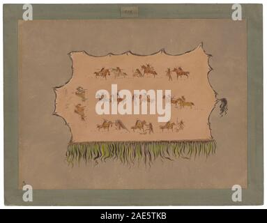 9 Facsimile of Chief Four Men's Robe - Mandan Stock Photo - Alamy