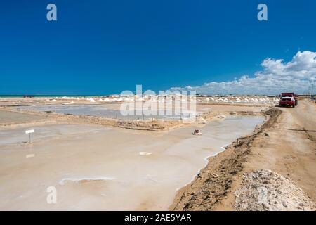 COLOMBIA South America Manaure Salt Mines in the Guajira Peninsula ...