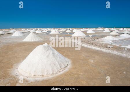 COLOMBIA South America Manaure Salt Mines in the Guajira Peninsula ...