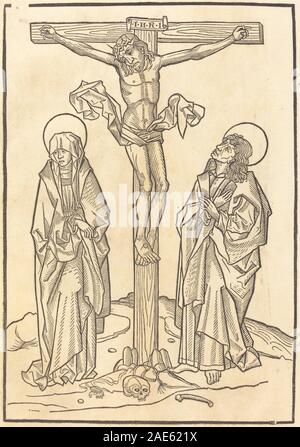 A c. 1490 German painting depicting Christ stripped, showing figure ...