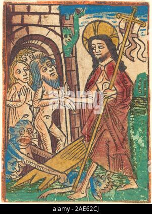 A circa 1490 German painting depicting Saint Martin sharing his cloak ...
