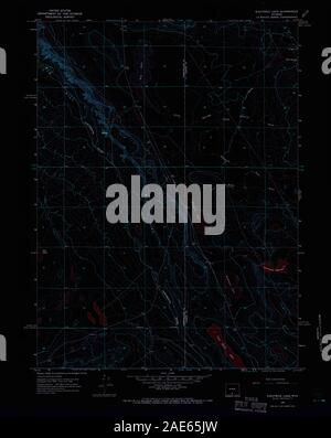 WY Eightmile Lake 339318 1966 24000 Restoration Stock Photo - Alamy