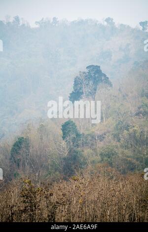 Lanscape along the Mekong river, Laos, Asia Stock Photo - Alamy
