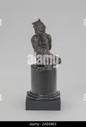 A sculpture by Andrea Briosco, called Riccio, titled 'Fame', showing a ...